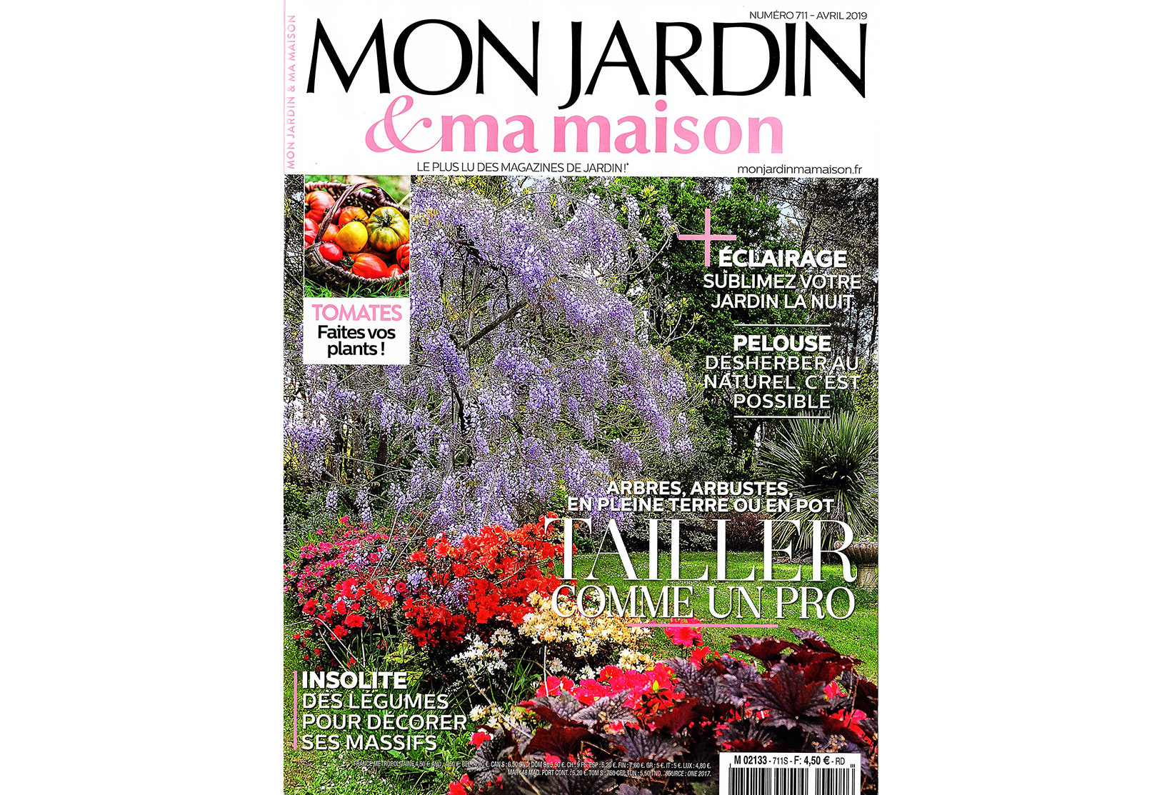 Parution dans le magazine Mon Jardin & Ma Maison